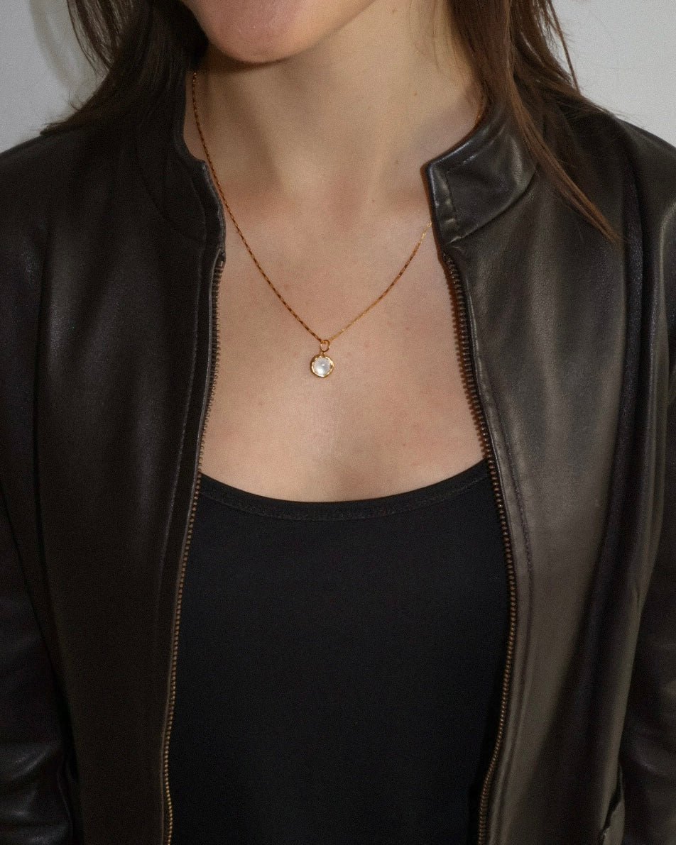 'Sigrid' Shell Necklace – LINES AND CURRENT