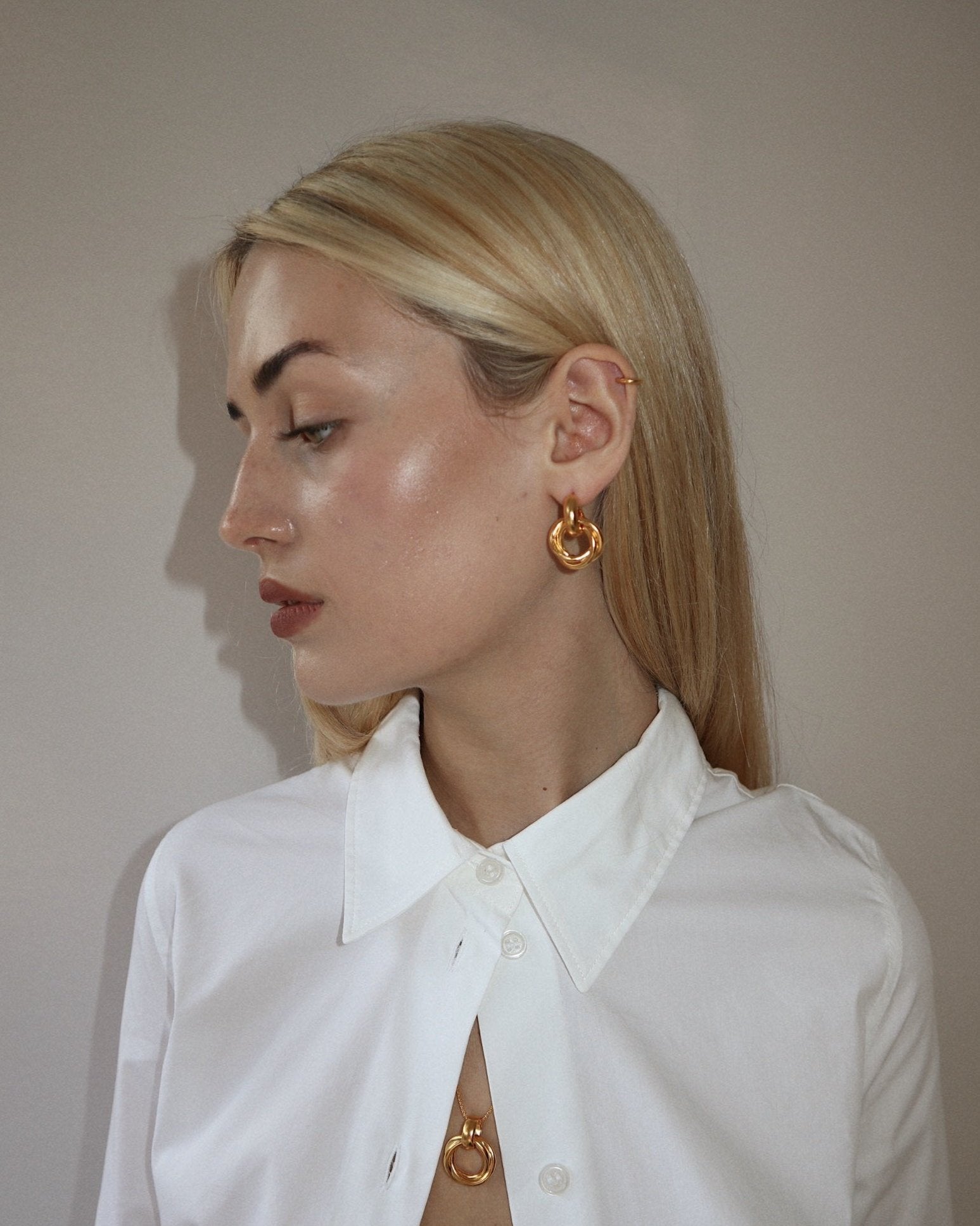 Earrings – Lines & Current