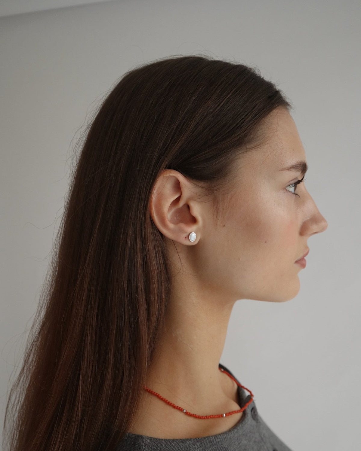 'Elise' Pearl Stud Earrings – LINES AND CURRENT