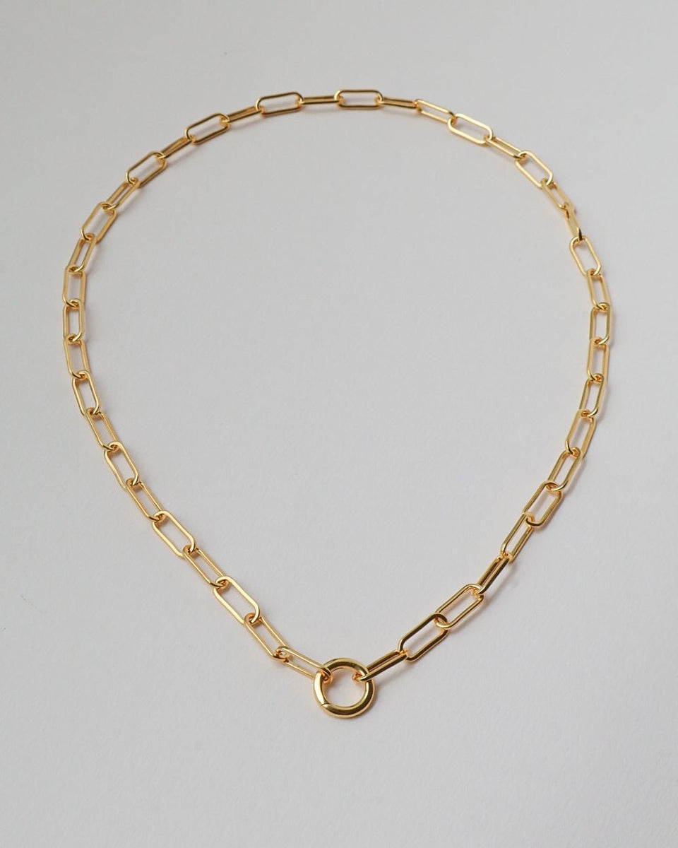 'Paloma' Paper Clip Chain – LINES AND CURRENT