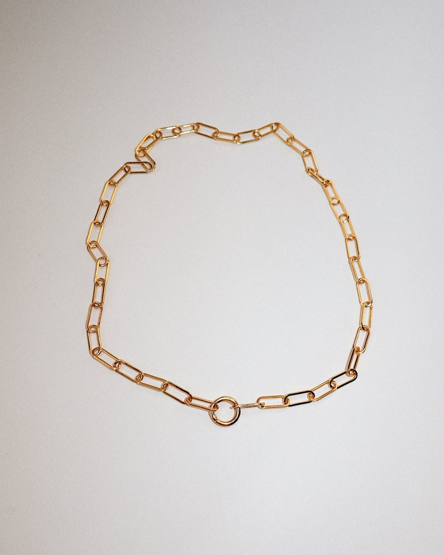 'Paloma' Paper Clip Chain – LINES AND CURRENT