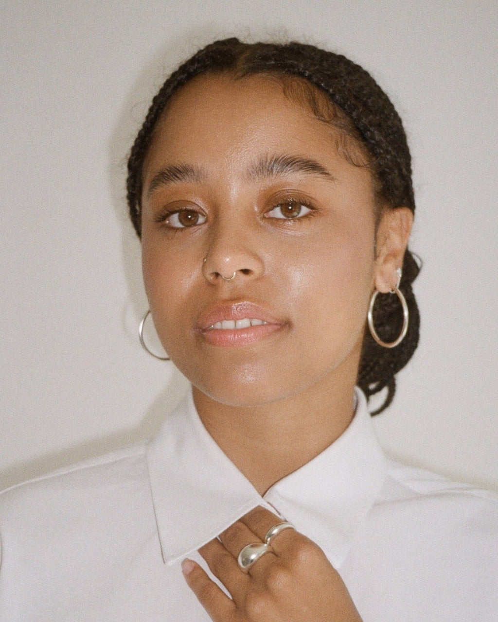 'Pamela' Pipe Hoop Earrings – LINES AND CURRENT