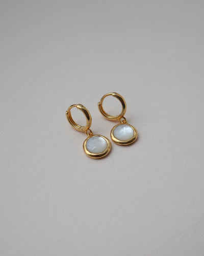 'Sigrid' Shell Huggies – LINES AND CURRENT