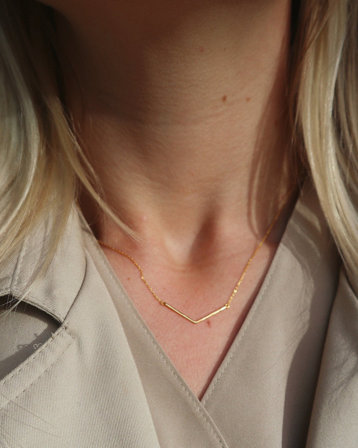 'Charlotte' Chevron Chain – Lines & Current