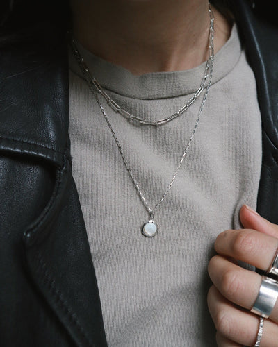 'Sigrid' Shell Necklace – Lines & Current