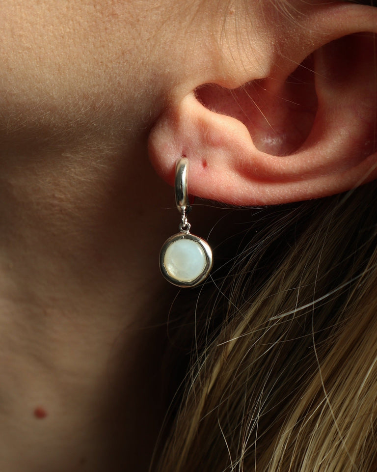 'Sigrid' Shell Huggies – LINES AND CURRENT