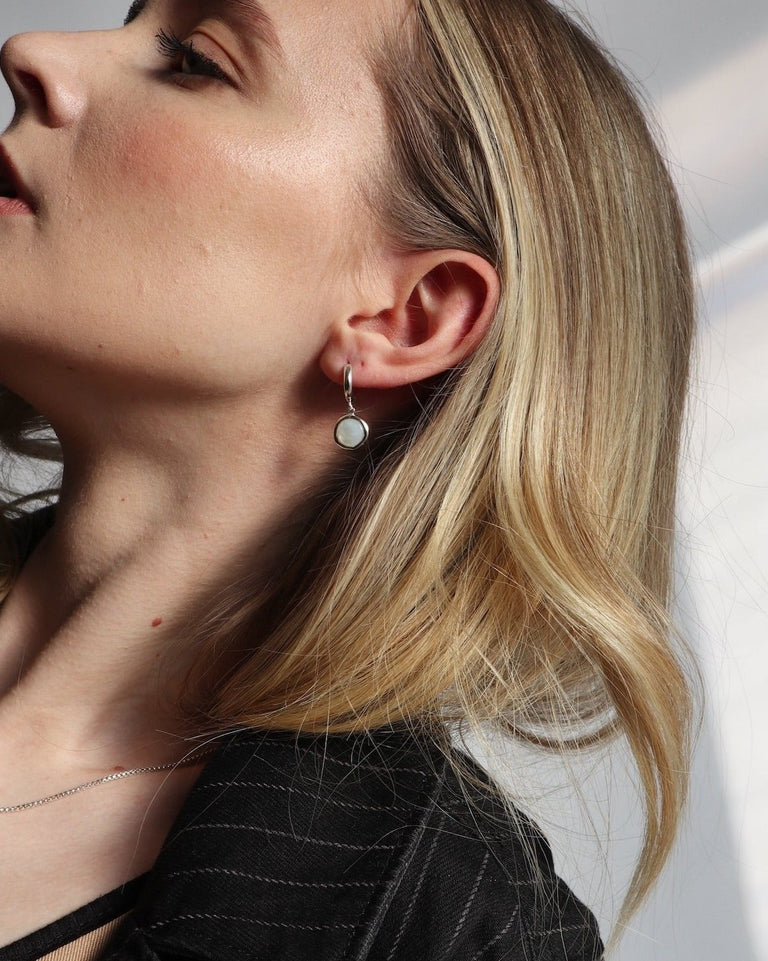 'Sigrid' Shell Huggies – LINES AND CURRENT