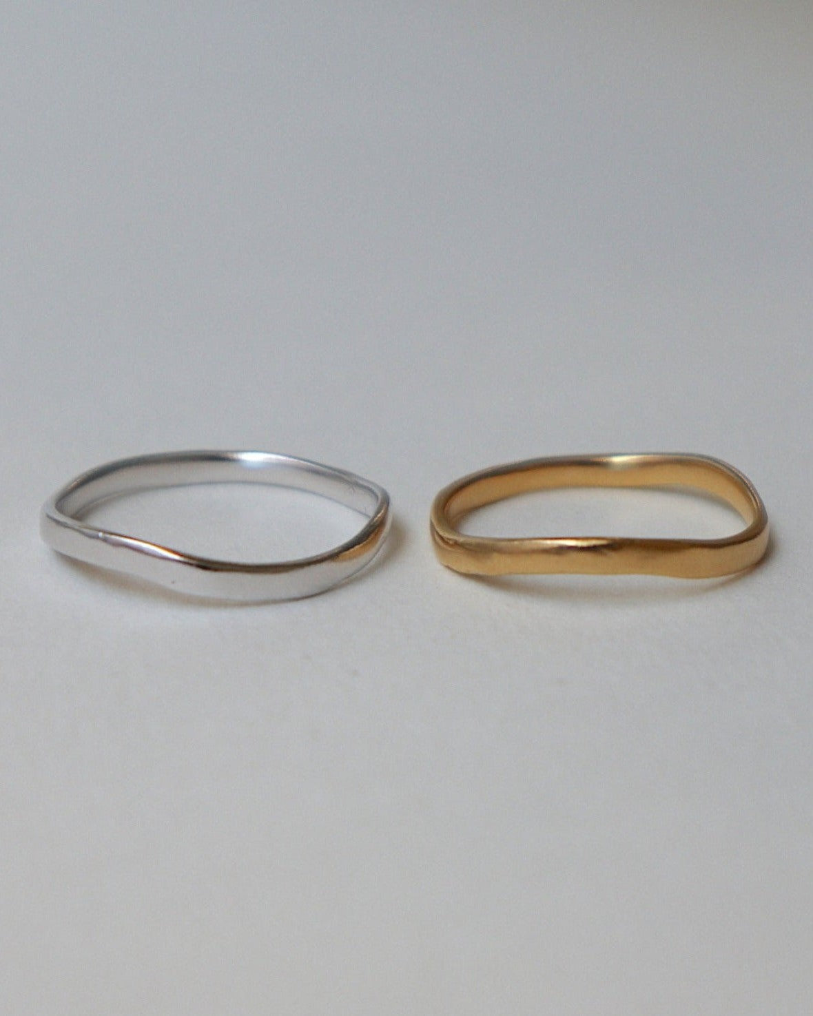'Rhythm' Stacker Ring – Lines & Current